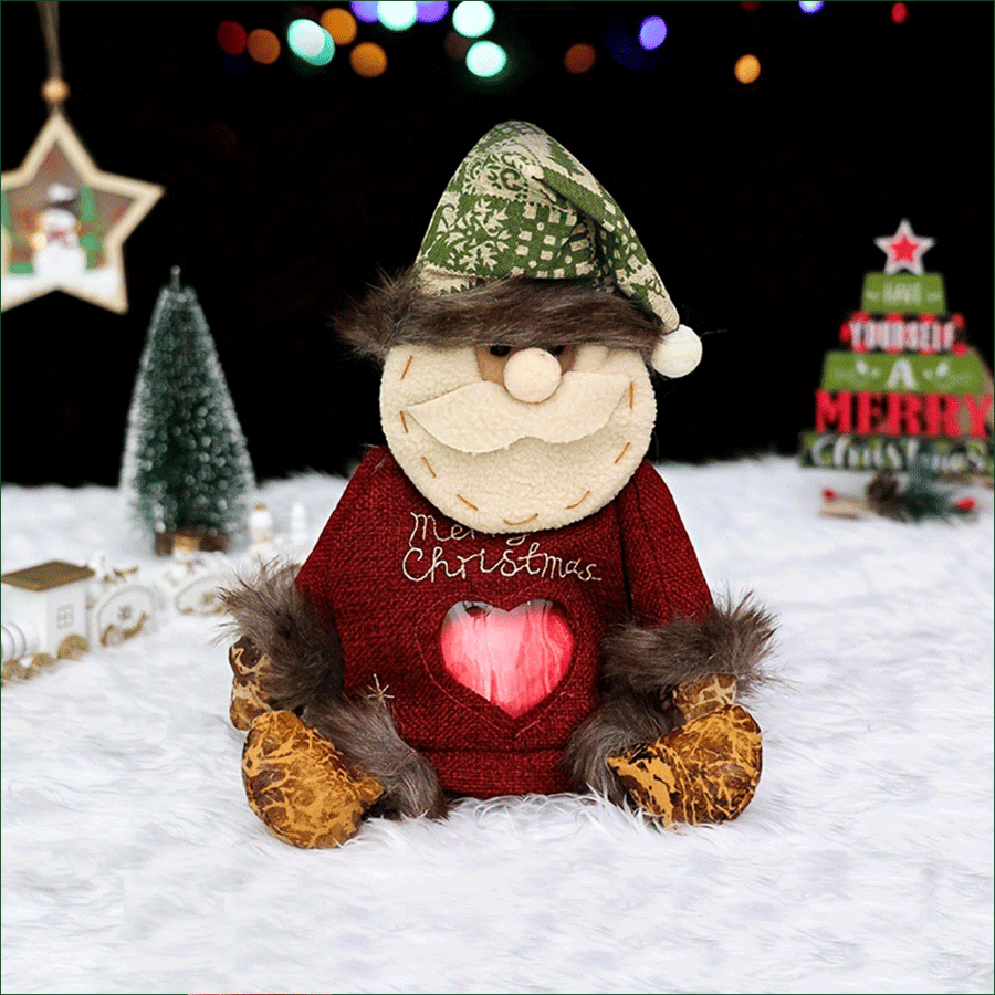 Christmas Gift Bags Zipper Design